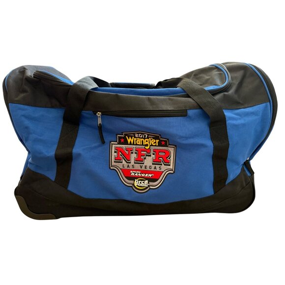 Wrangler | Bags | 27 Wrangler Nfr Las Vegas Duffle Bag With Wheels ...